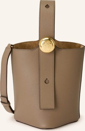 Loewe Handtasche Pebble beige