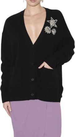 Kaos Kaos, Damen, Strickwaren, Schwarzk, XLGröße