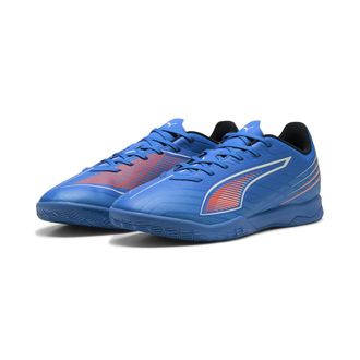 Puma Unisex Ultra 6 Play It Fußballschuh, Ultra Blau PUMA Weiß Leuchtend Rot, 44.5 EU