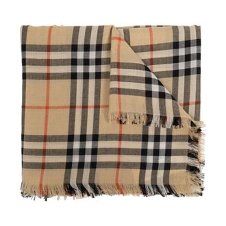 Burberry Vintage Check Beiger Schal - - Accessories - Herren - Beige - ONE SIZE
