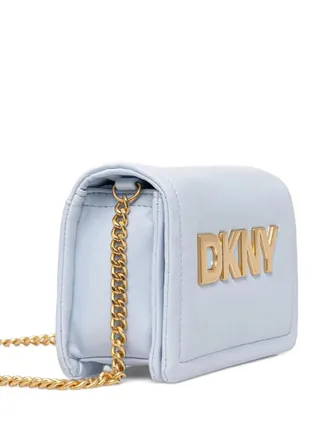 DKNY sac à plaque logo - Bleu