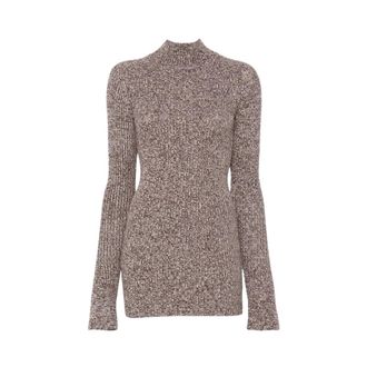 Sportmax Spxbouquet Pull - Femme - Pulls - Brun - Taille: 40 FR