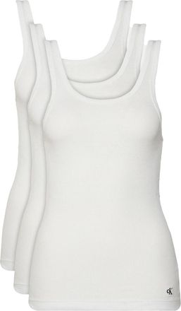 Calvin Klein 8719965074583 Damen Tank Top, Wei&szlig; (Wei&szlig;/Wei&szlig;/Wei&szlig;), M