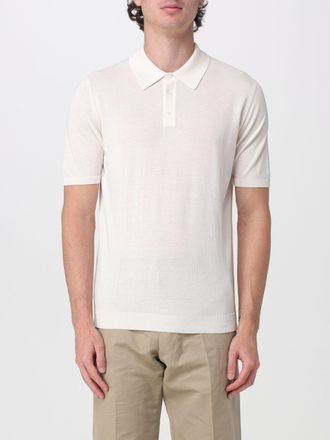 Roberto Collina Polo Homme couleur Blanc
