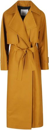 Hev&ograve; Trench-coat Margherita - Femme - Manteaux - Brun - Taille: 34 FR