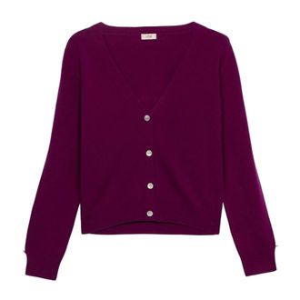 Oltre Damen, Strickwaren, Lila, LGr&ouml;&szlig;e