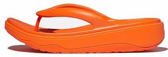FitFlop Womens Relieff Recovery Toe-Post Sandals, Orange, 5 UK Wide