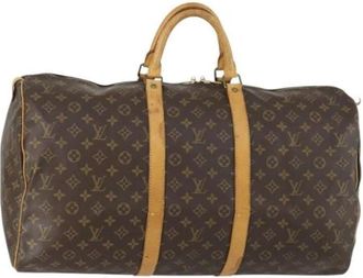 Louis Vuitton unisex, Pre-owned, Brun, Taille: ONE Size Sac Week-end en Toile Pre-owned