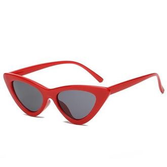 Generic Lunettes De Soleil Unisexes &Agrave; Monture Fine For Les Vacances, Activit&eacute;s Plein Air Et Le Sport(Red)