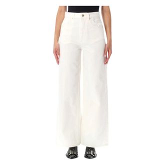 Ganni Lari Jeans - - Jeans - Damen - Wei&szlig; - W27