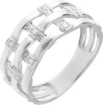 Edenly Ring Couture in Weissgold - 11 Diamanten