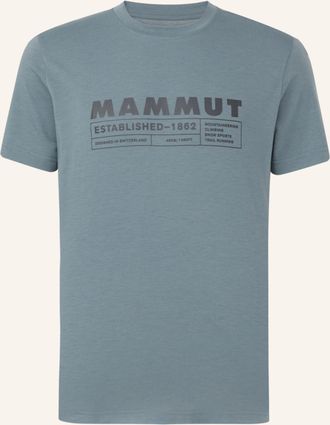 Mammut Mammut T-Shirt Trovat Logo grau