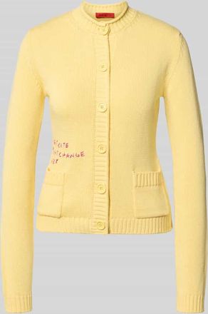 Max & Co. Regular Fit Strickjacke aus reiner Baumwolle