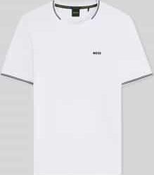 HUGO BOSS Regular Fit T-Shirt aus Baumwoll-Mix Modell TAUL