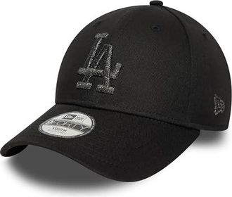 New Era Los Angeles Dodgers 9Forty Casquette Enfant Noir Logo M&eacute;tallique