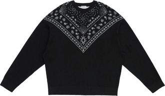 Marcelo Burlon Rundhalspullover - Schwarz