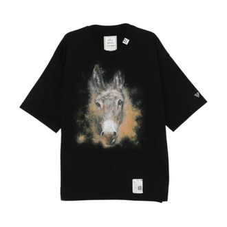 Miharayasuhiro Rundhals-T-Shirt - - Tops - Herren - Schwarzk - S