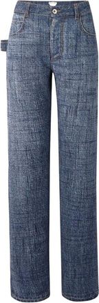 Bottega Veneta Femme, Jeans, Bleu, Taille: 34 FR Pantalone
