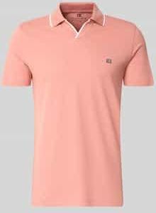 Christian Berg Modern Fit Poloshirt mit Logo-Stitching