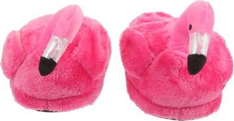 PartyKindom TEMPNAP Pantoufles DInt&eacute;rieur pour Femmes Motif Flamant Rose Taille Adulte 28 CM Semelle Antid&eacute;rapante Doublure en Mousse &agrave; M&eacute;moire de Forme Chaude et