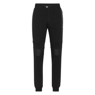 Philipp Plein Homme, Pantalons, Noir, Taille: 4XL Jogging Pantalons Iconic Plein