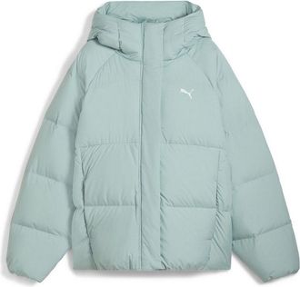 Puma Daunenjacke Daunen-Pufferjacke mit Kapuze Damen
