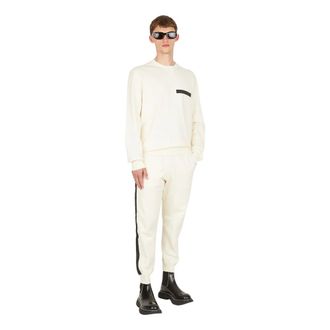 Alexander McQueen Herren, Sweatshirts & Hoodies, Beige, MGr&ouml;&szlig;e