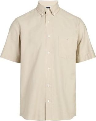 Eden Park Chemise &agrave; manches courtes en piqu&eacute; de coton