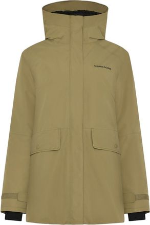 Didriksons 1913 Tuva - Damen Parka, Größe:36, Farbe:olive green