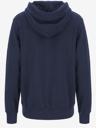 Autry Mens Cotton Hoodie Navy Sweatshirts Sweater