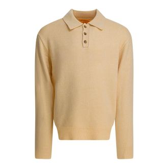 Guest In Residence Allday Polo Sweater - - Knitwear - Herren - Gelb - S