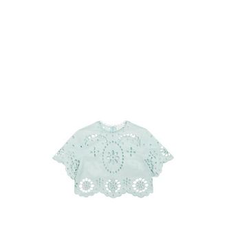 Zimmermann Top court &agrave; col rond en lin