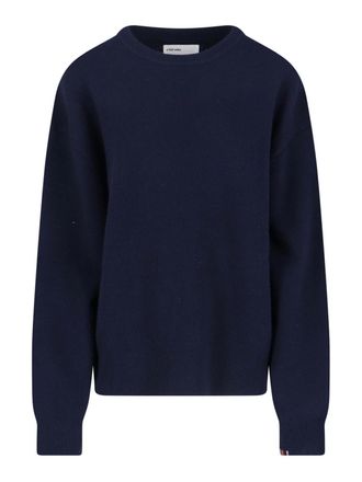 Extreme Cashmere Pull Col Rond - Bleu