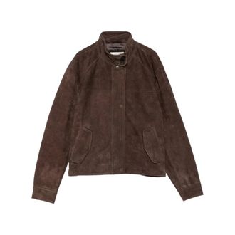Jcsophie P5701 Dkbro Veste en Cuir - Femme - Vestes - Brun - Taille: 34 FR