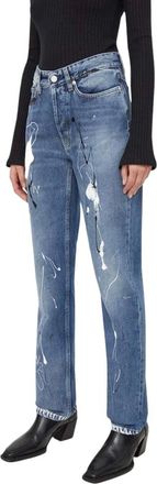 Won Hundred Femme, Jeans, Bleu, Taille: W29 L32 Jean droit
