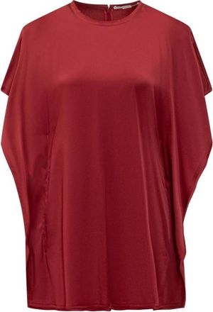 Stella McCartney Femme, Robes, Rouge, Taille: 36 FR Robe Mini Drap&eacute;e