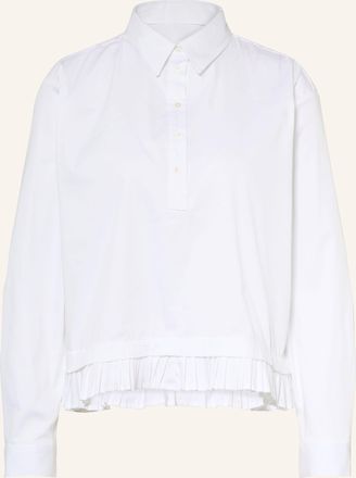 Tonno & Panna Tonno & Panna Hemdbluse Mit Plissees weiss