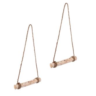 Valiclud 2 St&uuml;ck Pflanzenstangen zur Wanddekoration H&auml;ngende Kletterhilfe f&uuml;r Zimmerpflanzen Nat&uuml;rliche Wandbehang Deko f&uuml;r Zuhause und B&uuml;ro