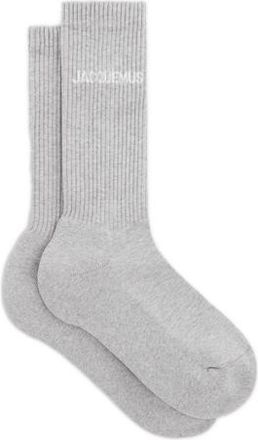 Jacquemus Les chaussettes Jacquemus en coton m&eacute;lang&eacute;