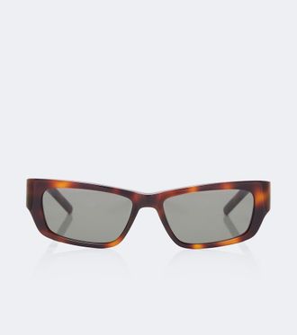Saint Laurent Lunettes de soleil rectangulaires Jazz