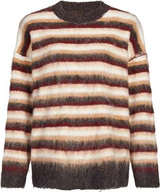 Topshop Pull col rond &agrave; rayures