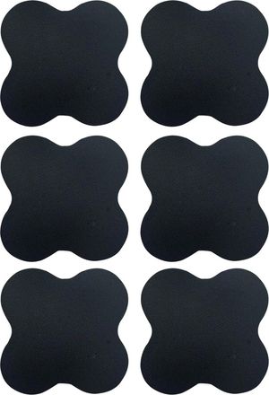 Generic Laufband Untersetzer f&uuml;r Bodenbelag | 6-teilige Sto&szlig;d&auml;mpfende und Anti-Rutsch-Abdeckung,Bodenschutz F&uuml;r Fitnessger&auml;te Und Teppich - Verwendung In B&uuml;ro