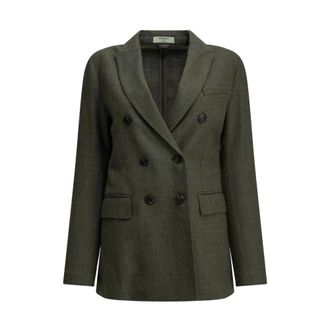Circolo 1901 Blazer crois&eacute; - Femme - Vestes - Vert - Taille: 38 FR