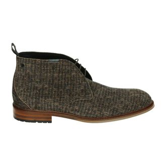 Floris Van Bommel Braune Wildleder Business Schuhe - - Shoes - Herren - Braun - 40 1/2 EU