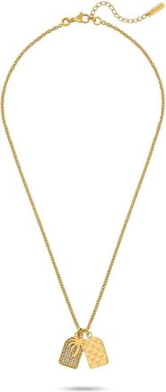 Palm Angels Stemma Halskette - - Accessories - Damen - Gelb - ONE SIZE