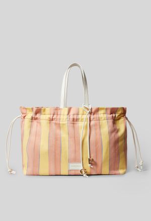 Claudie Pierlot Gro&szlig;e gestreifte Einkaufstasche