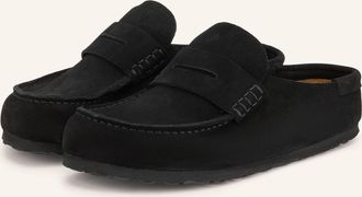 Birkenstock Pantoletten Naples Wrapped schwarz