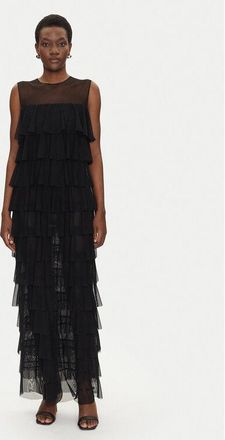 Norma Kamali Coctailkleid ST4243MSH18001 Schwarz Regular Fit