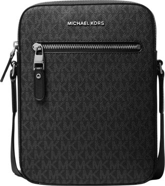 Michael Kors Varick Logo Flight Bag - - Bags - Herren - Schwarzk - ONE SIZE