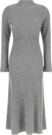 Fabiana Filippi Robe Au Genou - Gris